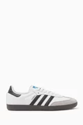 Buy adidas White Sambo OG Sneakers in Leather for Men in UAE | Ounass