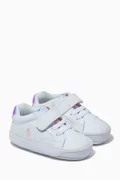 Buy Polo Ralph Lauren White Theron IV Velcro Sneakers in Faux Leather ...