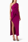 Buy Elliatt Purple Caddie One-shoulder Dress for WOMEN in UAE | Ounass