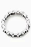 Buy Ambush White Bike Chain Bracelet in Metal for Men in UAE | Ounass