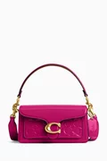 Buy Coach Pink Tabby 20 Shoulder Bag in Signature Patent Leather for ...