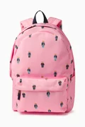 Buy Polo Ralph Lauren Pink Bear Logo Backpack in Canvas for KIDS in UAE ...