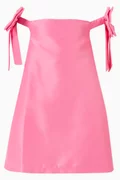 Buy MamaLuma Pink Bow-detail Sleeveless Dress for Girls in UAE | Ounass