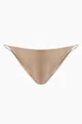 Buy Jade Swim Brown Bare Minimum Bikini Briefs in Lycra-blend for Women ...