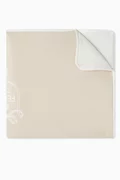 Buy Fendi Neutral Fendi Emblem Blanket Online for Baby Boys | Ounass UAE