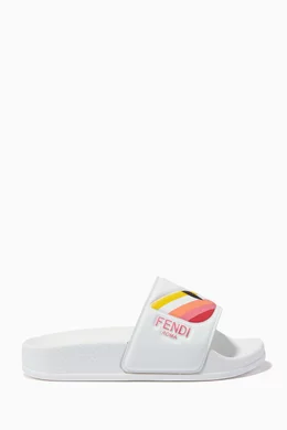 Fendi monster eyes slides discount