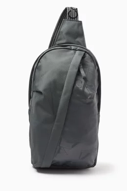 Buy Calvin Klein Grey Slanted Logo Backpack For Boys Online Ounass UAE