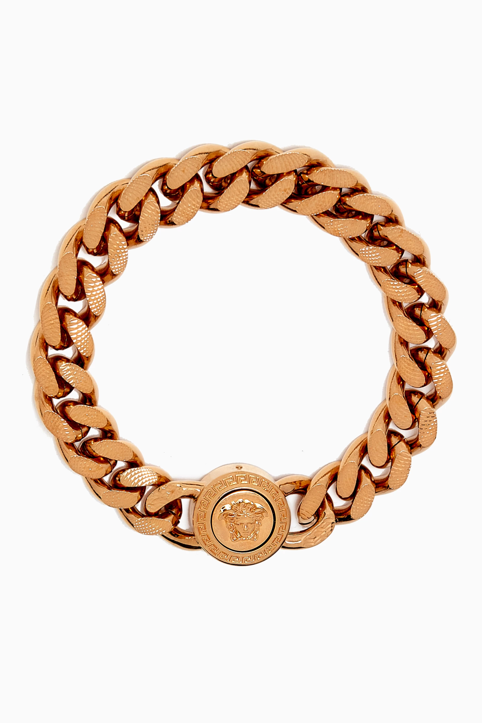 Versace men's gold bracelet store